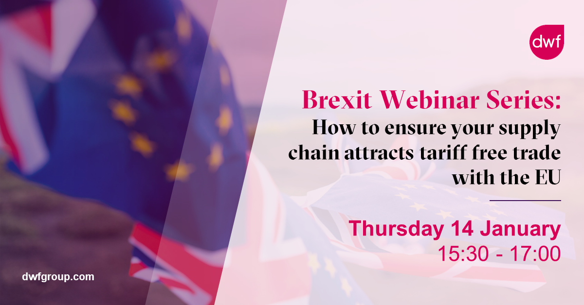 How to ensure your supply chain attracts tariff free trade with the EU ...