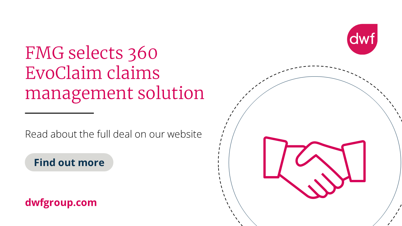 FMG selects 360 EvoClaim claims management solution | DWF