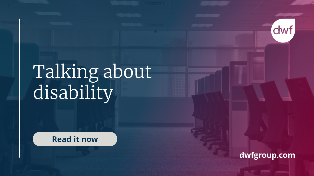 Talking about disability | DWF