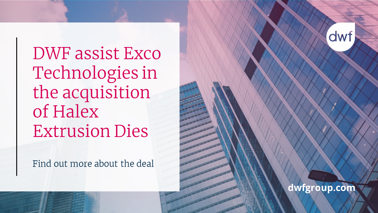 DWF and Grüter assist Exco Technologies | DWF Group