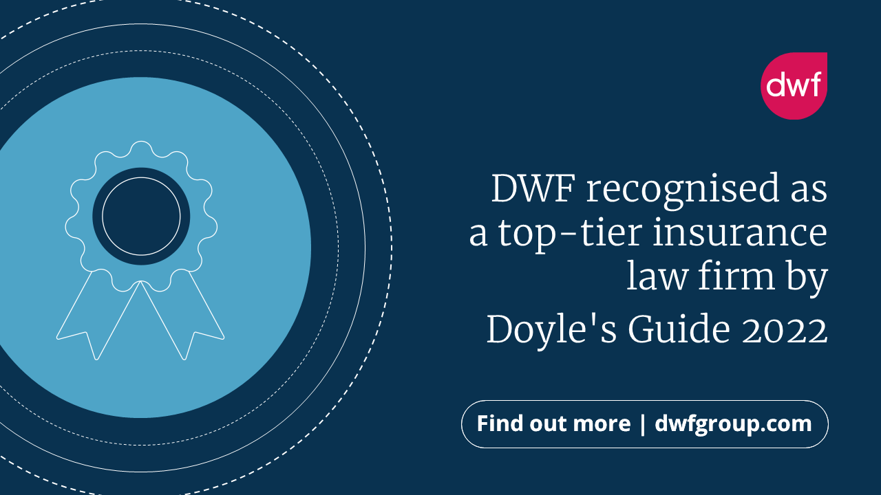 DWF recognised by Doyle's Guide 2022 | DWF Group