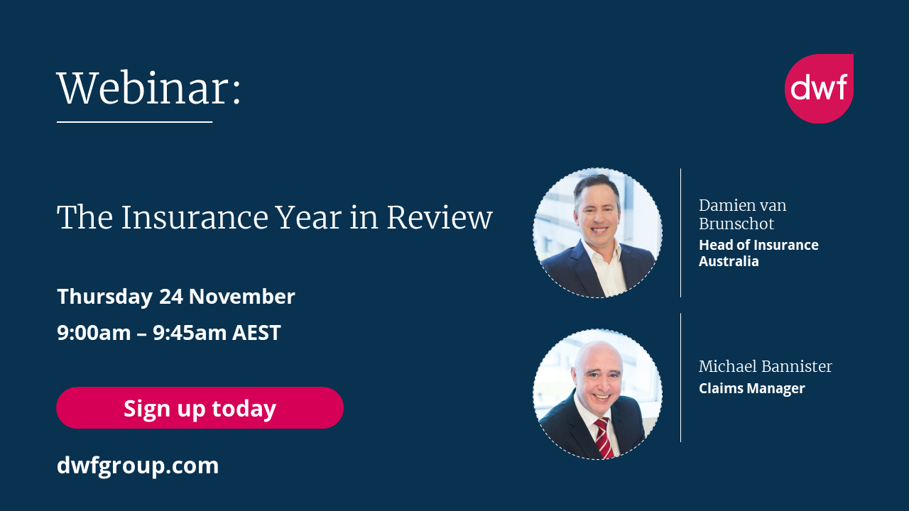 The Insurance Year in Review | DWF Group