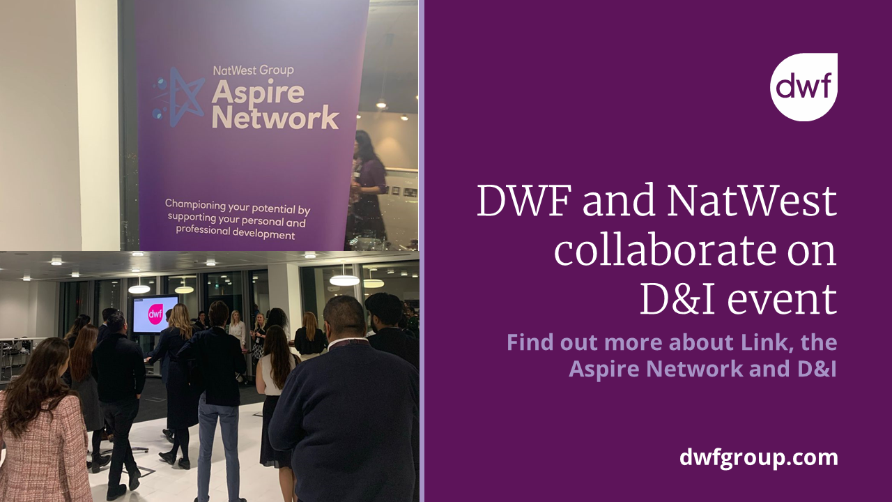 DWF and NatWest collaborate on D&I event | DWF Group