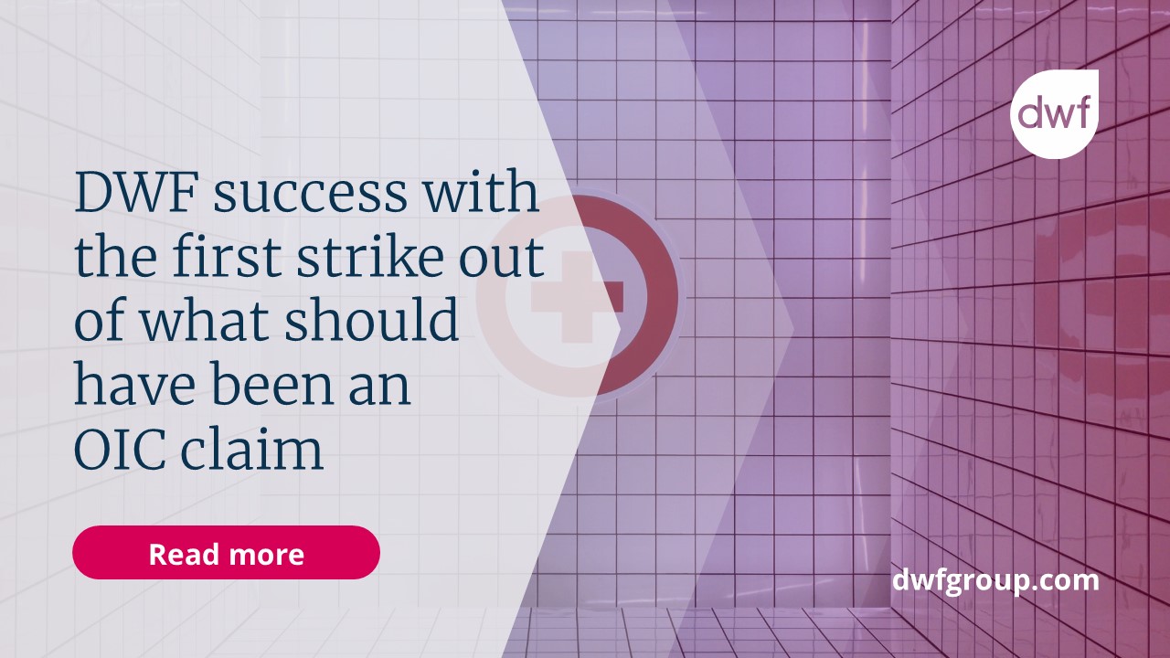 DWF success with the first strike out | DWF Group