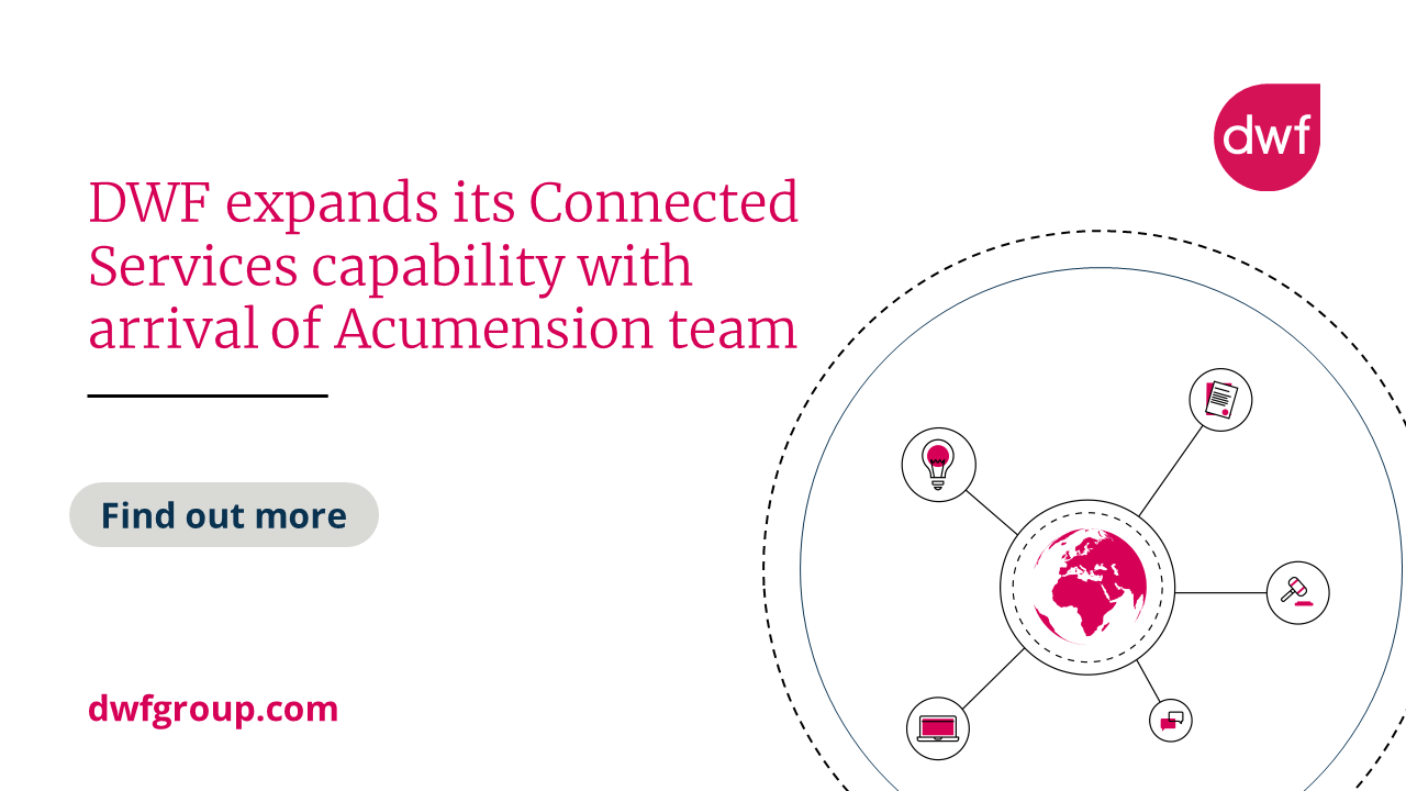 DWF expands its Connected Services capability with arrival of ...